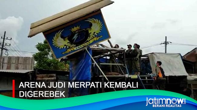 Video: Arena Judi Merpati di Surabaya Kembali Digerebek