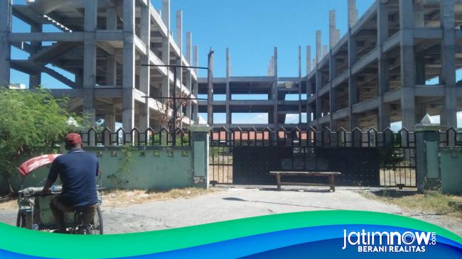 Pembangunan Gedung Wisma Atlet Sidoarjo 3 Tahun Mangkrak
