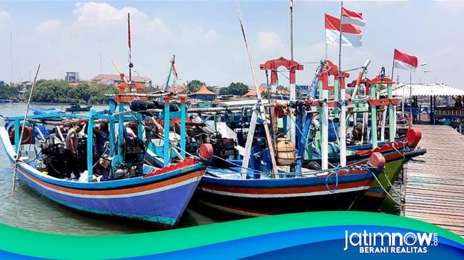 Empat Perahu Nelayan Diamankan Polisi Karena Gunakan Jaring Trawl
