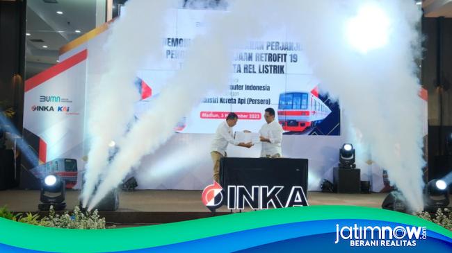 KAI Commuter dan PT INKA (Persero) Tandatangani Kontrak Pekerjaan ...