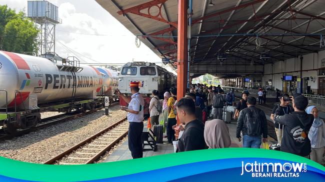 Pantauan Arus Balik Lebaran di Stasiun Wilayah Daop 7 Madiun Pantauan Arus Balik Lebaran di Stasiun Wilayah Daop 7 Madiun