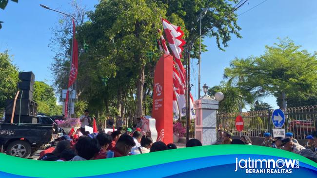 IMM Surabaya Geruduk DPRD, Pemkot Dinilai Tak Becus Jaga Kamtibmas