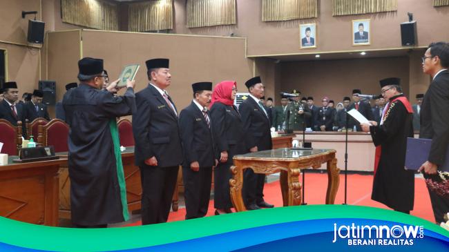 Pimpinan DPRD Ponorogo 2024-2029 Resmi Dilantik, Dwi Agus Prayitno jadi ...