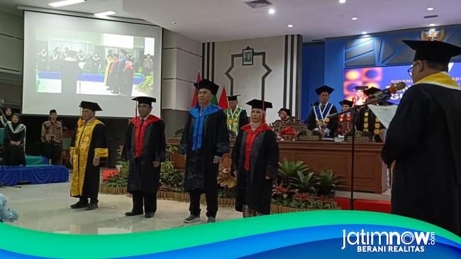 4 Guru Besar UIN KHAS Jember Dikukuhkan, Rektor: Harus Punya Pikiran Besar