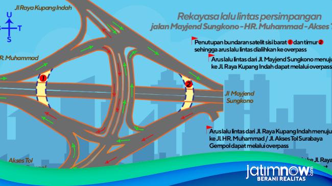 Besok, Jalan Overpass Bundaran Satelit Mulai Beroperasi