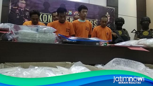 527 Ribu Butir Pil Double L Disita dari 2 Pengedar Jaringan Lapas