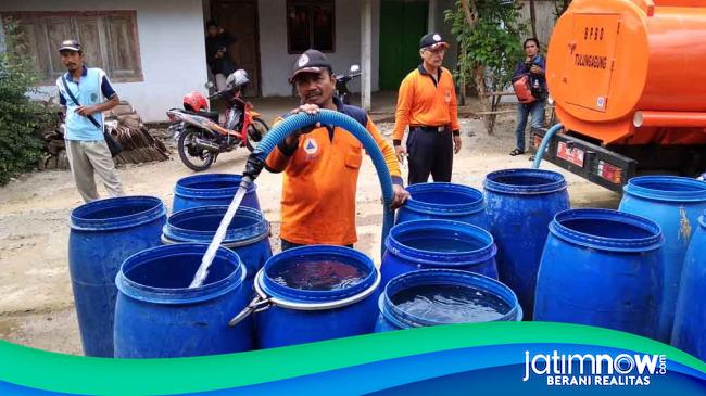 Bpbd Siapkan 4000 Liter Air Bersih Untuk Kekeringan Di Tulungagung